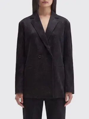 MARGHERITA MACCAPANI Double Breasted Blazer - Black