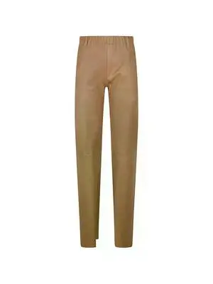 Stouls Oswald Leather Trousers - Neutrals