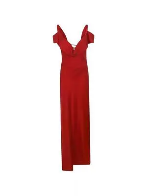 MARIA LUCIA HOHAN Tamara Lace-up Dress