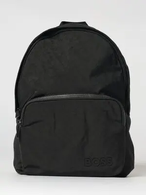 BOSS Recycled Nylon Backpack - Black