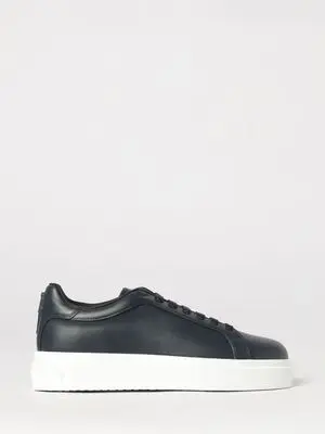 Paciotti Smooth Leather Low Top Sneakers - Navy