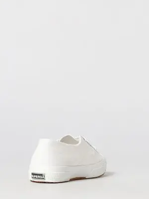 Superga Lace-up Canvas Sneakers - White 1