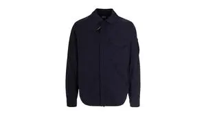C.P. COMPANY Chromer Zipped Lens 888 Overshirt - Total Eclipse