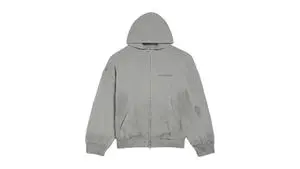 Balenciaga Medium Fit Zip Up Hoodie