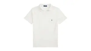 Polo Ralph Lauren Polo Shirt Ralph Lauren Cotton Linen Johnny Collar Pocket Polo Shirt - Nevis
