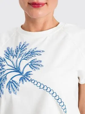 TWINSET Embroidered Cotton T-shirt