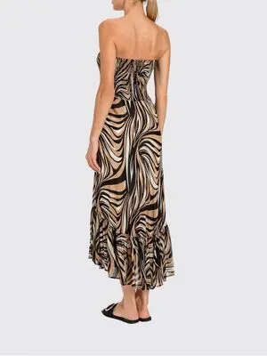 TWINSET U & B Printed Midi Dress - Multicolor