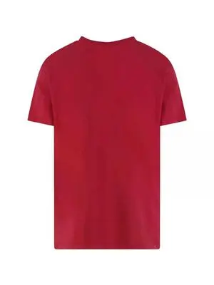 Moncler Embroidered Logo T-shirt - Red