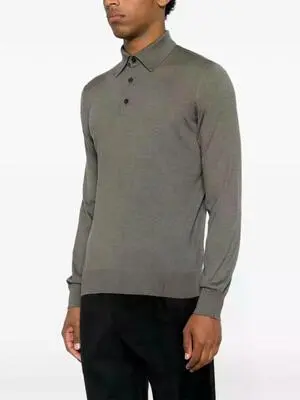 Zegna Long-sleeve Polo Shirt