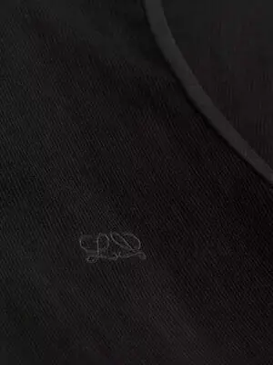 Loewe Embroidered High-neck Top
