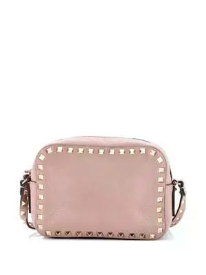 Valentino Garavani Rockstud Camera Leather Crossbody Bag