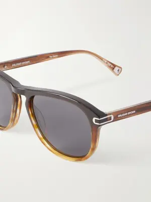 Orlebar Brown The Danny Acetate Sunglasses - Brown