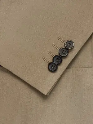 Canali Kei Linen Suit Jacket