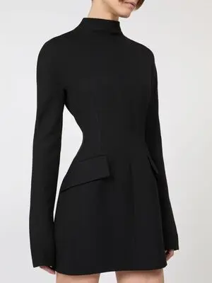 Max Mara Hourglass Gabardine Dress
