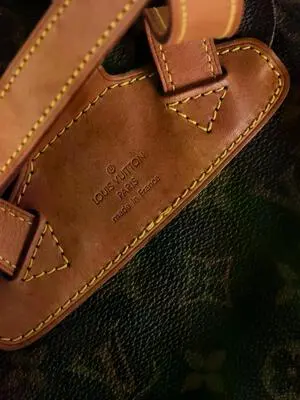 LOUIS VUITTON Montsouris Mm Monogram Canvas Backpack - Brown
