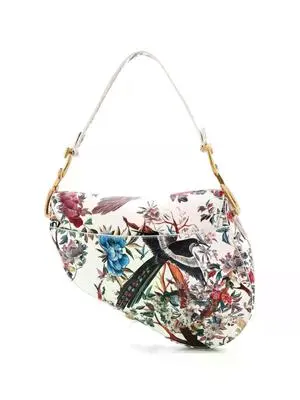 Dior Saddle Handbag With Strap - Multicolour