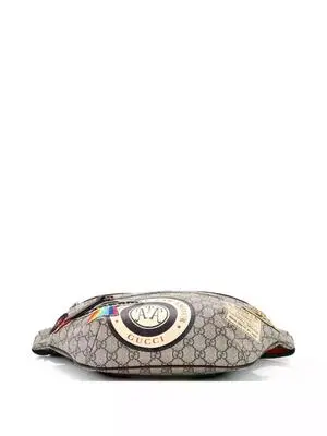 Gucci Gg Coated Canvas Applique Belt Bag