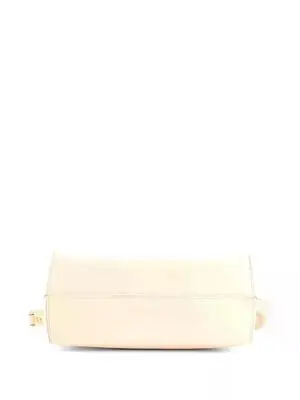 Fendi Embossed Leather Shoulder Bag
