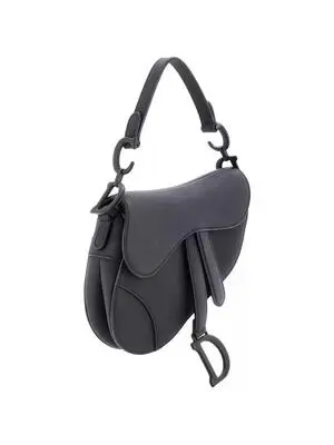 Dior Ultra Matte Leather Mini Shoulder Bag - Black