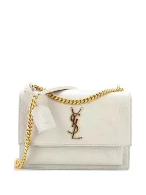 Saint Laurent Medium Sunset Bag - Neutrals