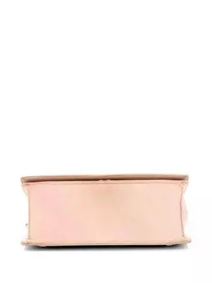 Dior Diorama Flap Bag In Grained Calfskin - Neutrals