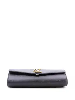 Saint Laurent Uptown Chain Wallet Leather Crossbody Bag
