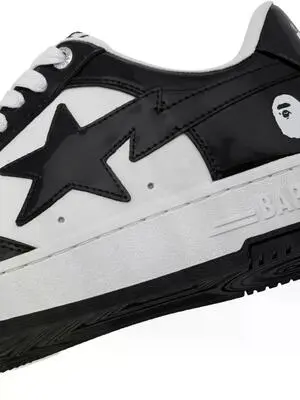 A BATHING APE Sta Patent Leather Sneakers
