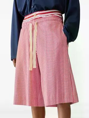 Jacquemus D'été Stripe-print Drawstring Shorts