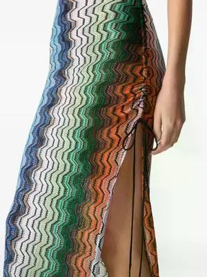 Missoni Zig-zag Slit Maxi Dress