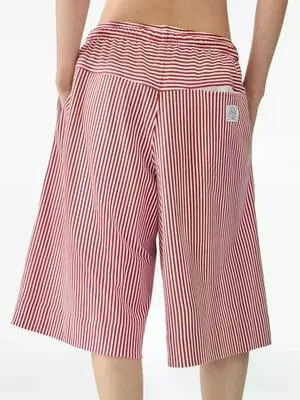 Jacquemus Striped Drawstring Shorts
