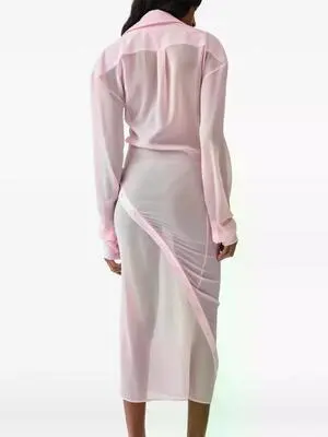 Jacquemus Asymmetric-fastening Midi Dress