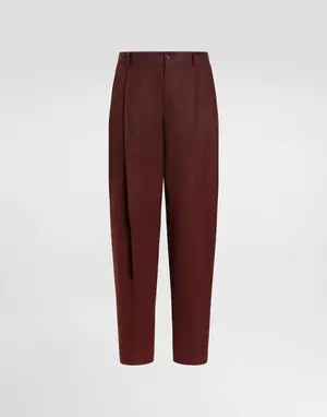 Dolce & Gabbana Linen Canvas Trousers