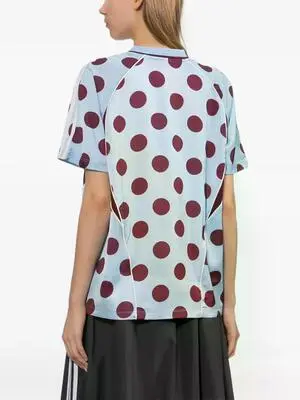 Adidas V-neck Polka Dot T-shirt