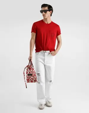Dolce & Gabbana T-shirt M/corta Giro - Red
