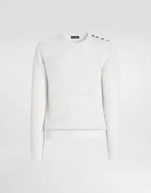 Dolce & Gabbana Button Detailed Sweaters For Men