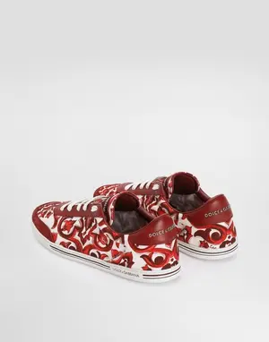 Dolce & Gabbana Majolica-print Cotton Saint Tropez Light Sneakers