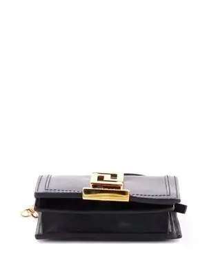 Versace Greca Goddess Leather Wallet On Chain Mini Crossbody Bag