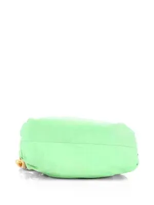 Bottega Veneta The Chain Pouch Leather Shoulder Bag - Green