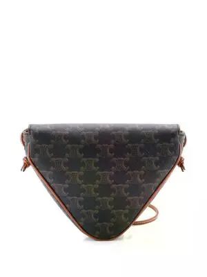 Celine Triomphe Coated Canvas Crossbody Bag