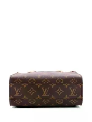 LOUIS VUITTON Sac Plat Nm Bag Monogram Canvas Bb Tote Bag