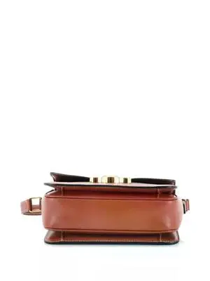Celine Triomphe Coated Canvas Shoulder Bag