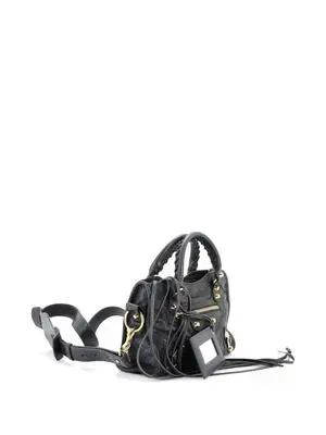 Balenciaga City Classic Studs Leather Mini Satchel