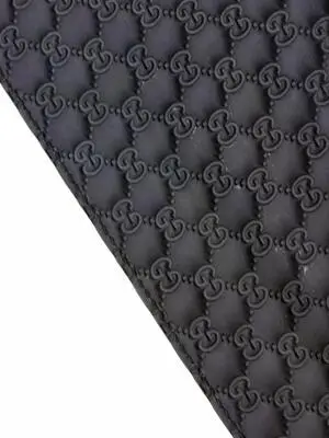 Gucci Microssima Leather Wristlet Pouch Clutch Bag