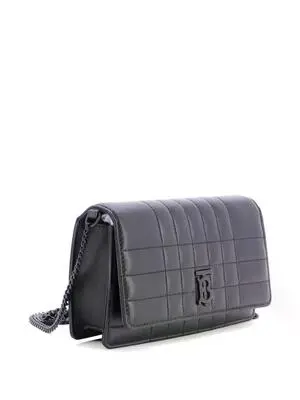 Burberry Lola Quilted Leather Clutch Bag