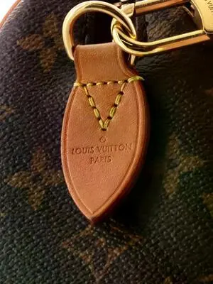 LOUIS VUITTON Speedy Bandouliere Monogram Canvas Bag - Brown