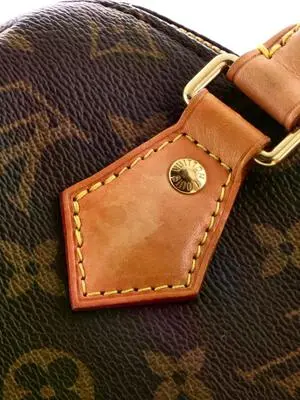 LOUIS VUITTON Speedy Bandouliere Monogram Canvas Bag - Brown