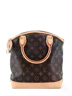 LOUIS VUITTON Lockit Satchel Monogram Canvas Pm - Brown