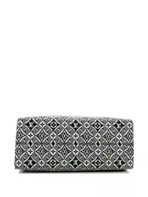 LOUIS VUITTON Monogram Jacquard Gm Tote Bag - Black
