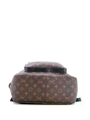 LOUIS VUITTON Josh Macassar Monogram Canvas Backpack