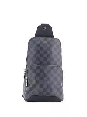LOUIS VUITTON Avenue Sling Bag Damier Graphite - Black